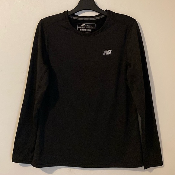 New Balance | Tops | New Balance Like New Base Layer 3 Black Wsilver Nb ...